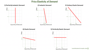 5 Types of Price Elasticity of Demand – Full Explanation